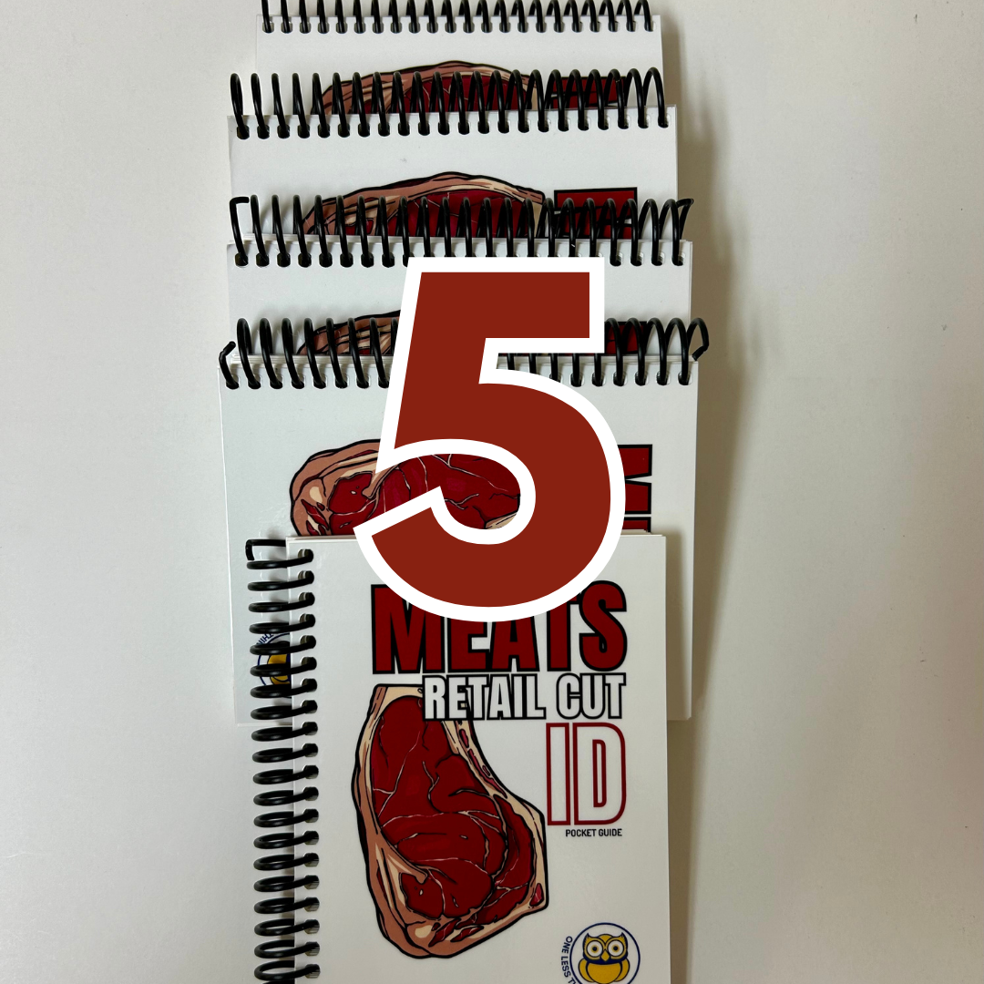 Meats Judging Retail Cut ID, POCKET GUIDE - One Less Thing