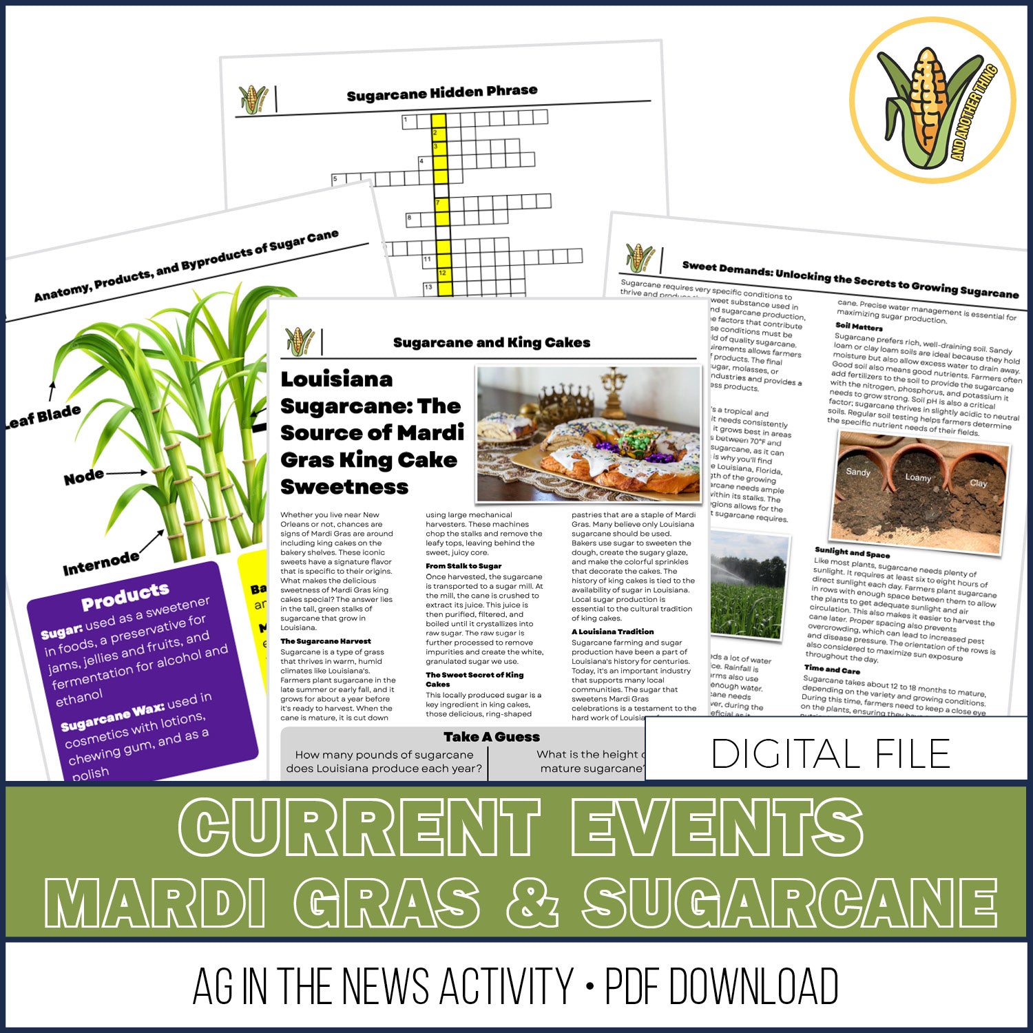 And Another Thing CURRENT EVENTS, Sugarcane – One Less Thing