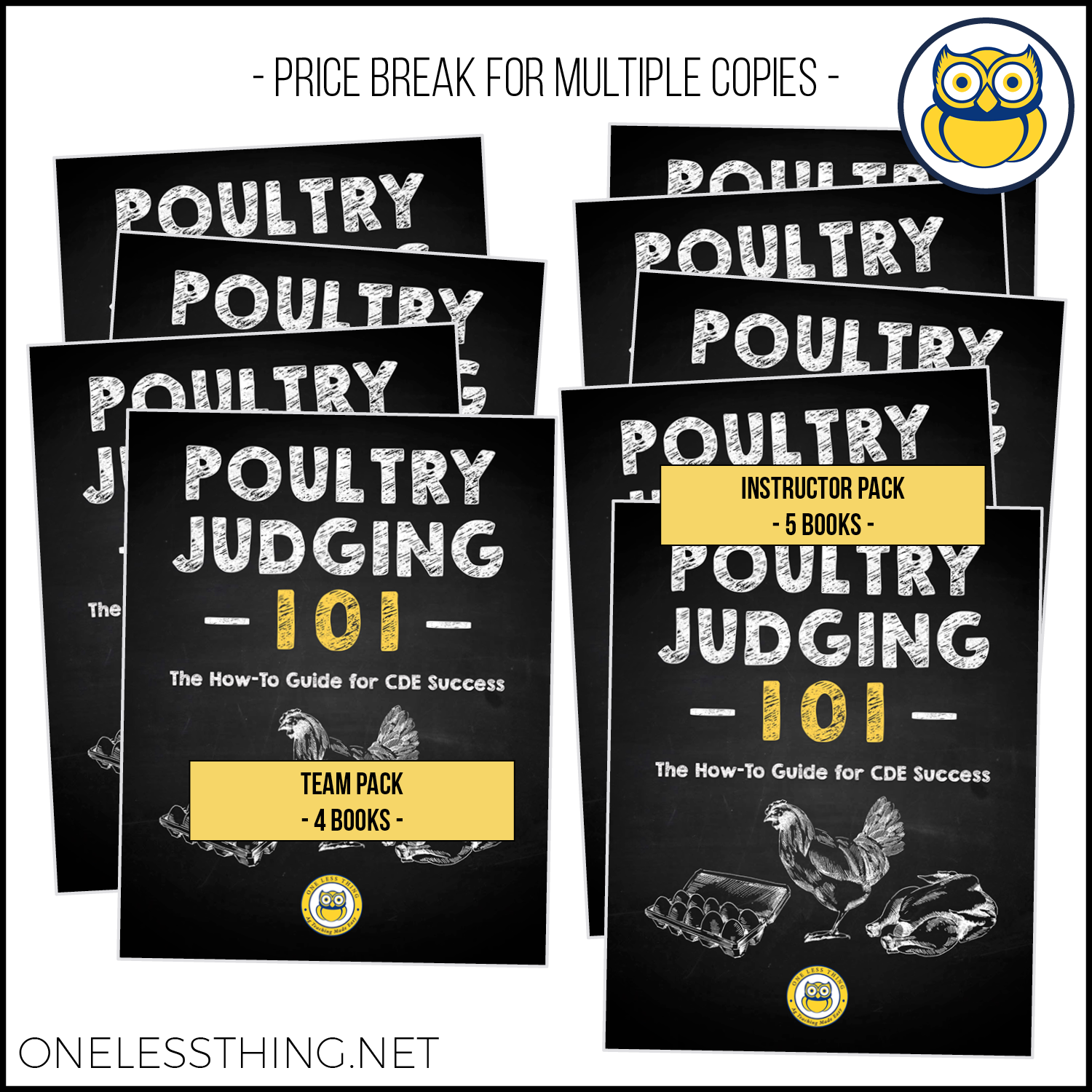 Poultry Judging 101 CDE Handbook – One Less Thing