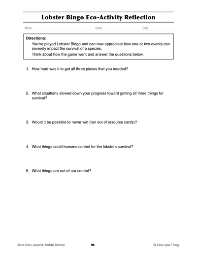 7-09 Renewable and NonRenewable Resources, Lesson Plan Download – One ...
