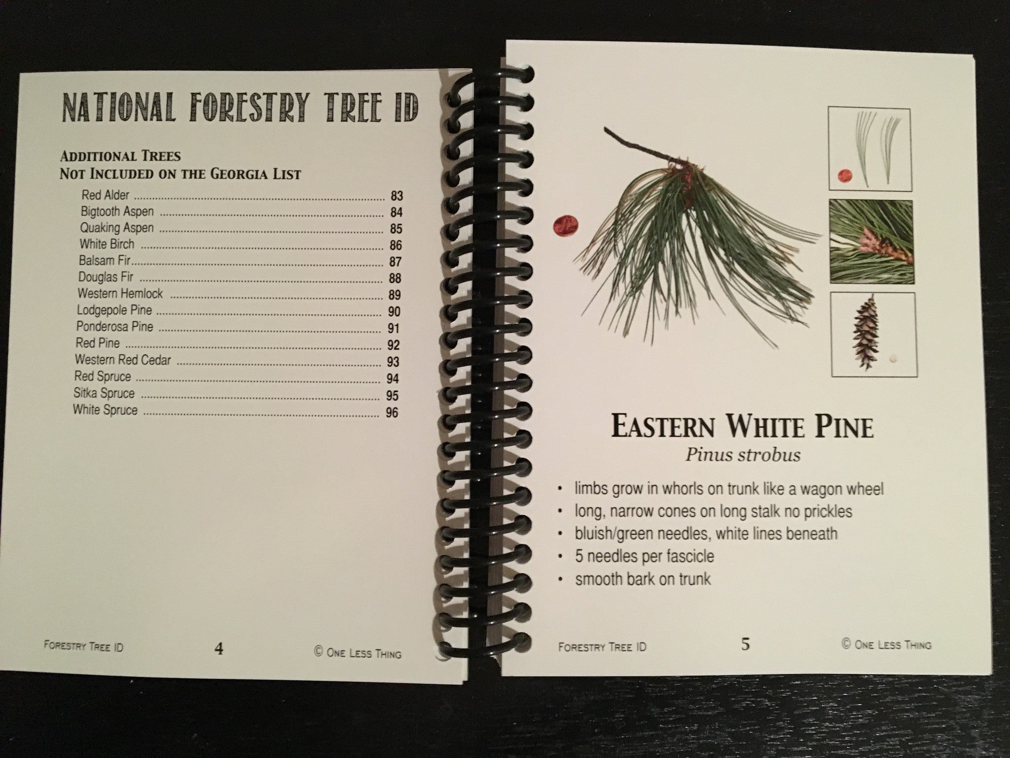 Tree ID, Pocket Reference - One Less Thing